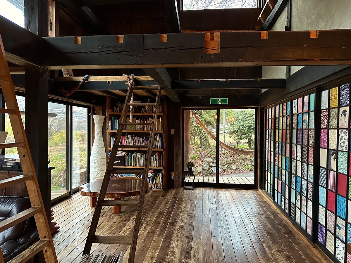 Let’s stay in a traditional farmhouse in the Japanese countryside ...