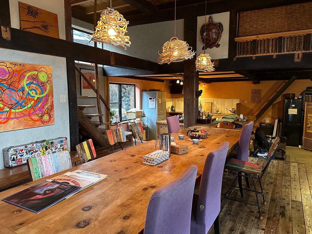 Let’s stay in a traditional farmhouse in the Japanese countryside ...