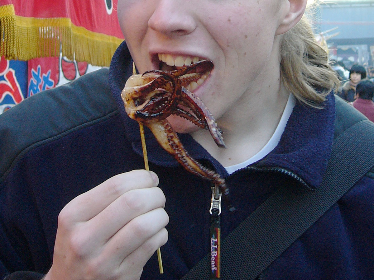 Snacks with tentacles – Japanagram